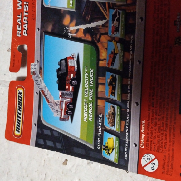 MATCHBOX | Toys | 209 Matchbox Pierce Velocity Aerial Fire Truck | Poshmark